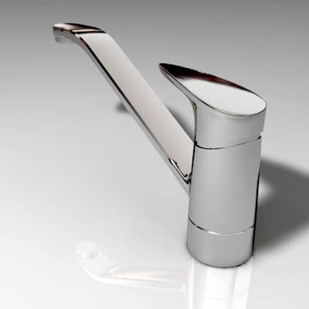 kitchen tap 3d model