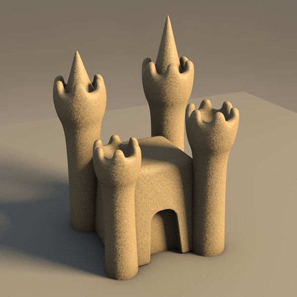 Sandcastle 3D Models for Download | TurboSquid