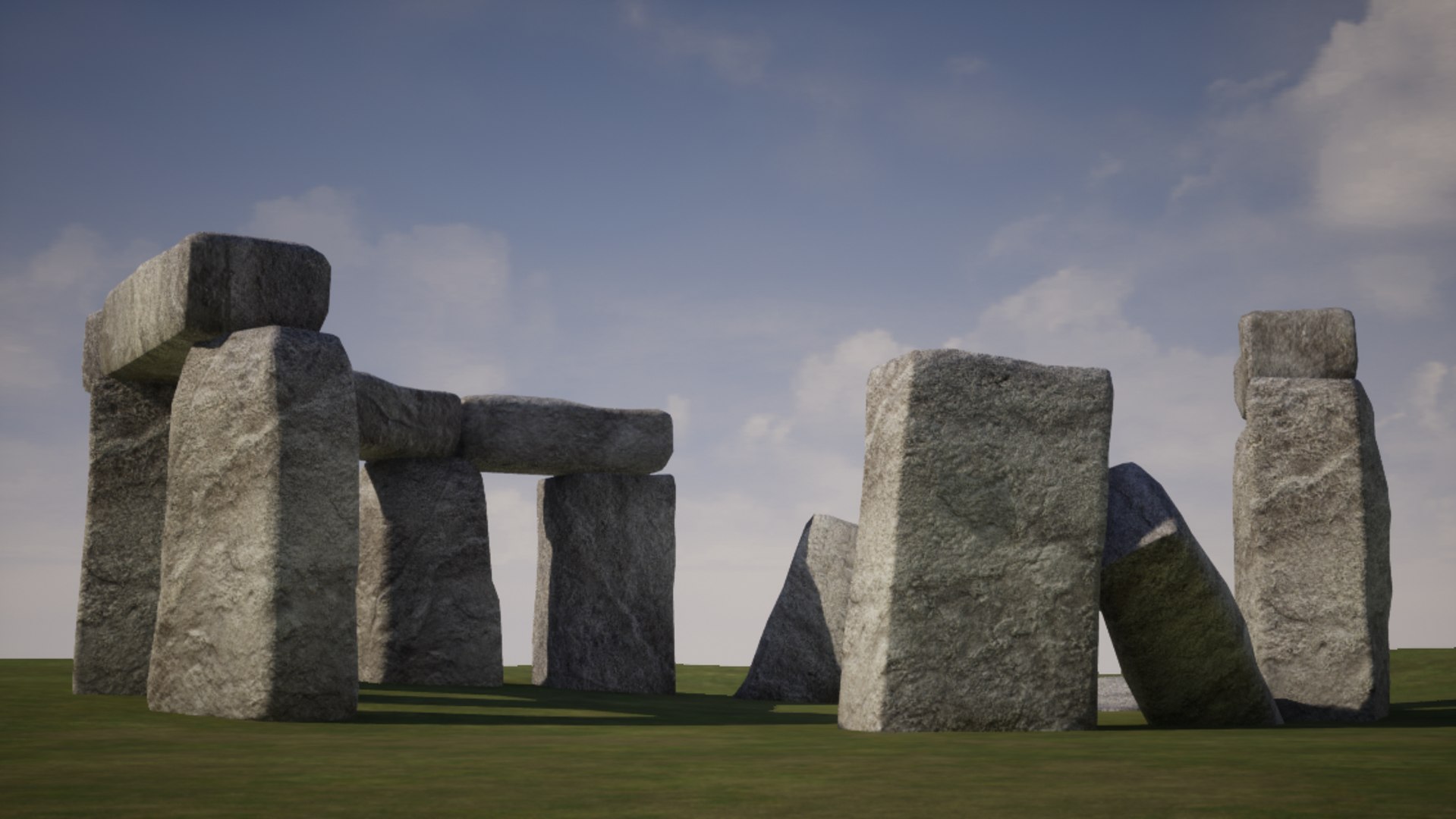 Stone henge 3D model - TurboSquid 1630837