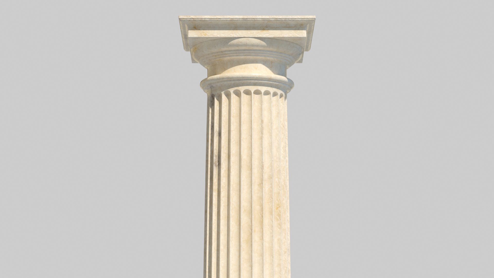3D Classic Doric Column model - TurboSquid 1726162
