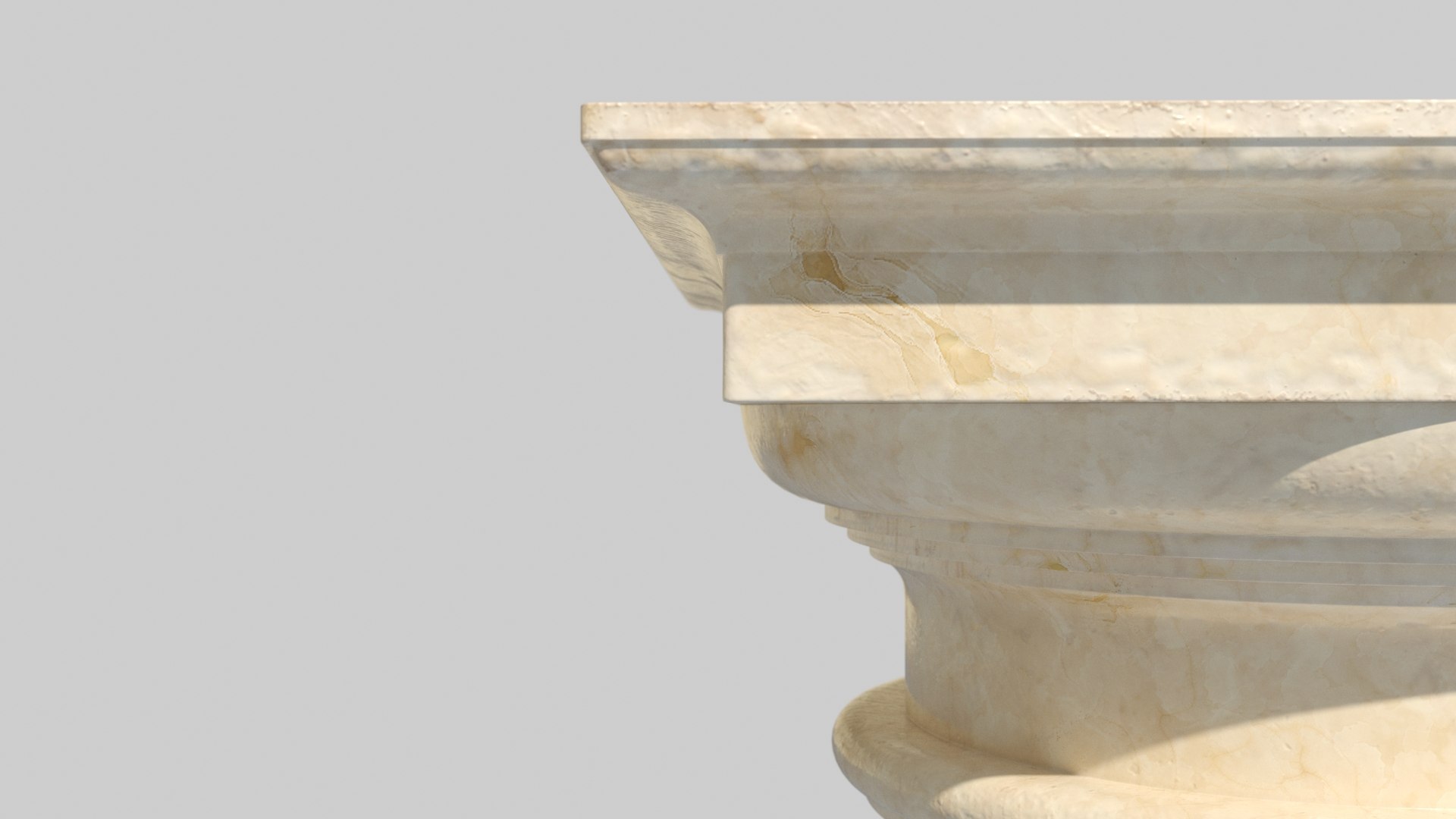 3D Classic Doric Column model - TurboSquid 1726162