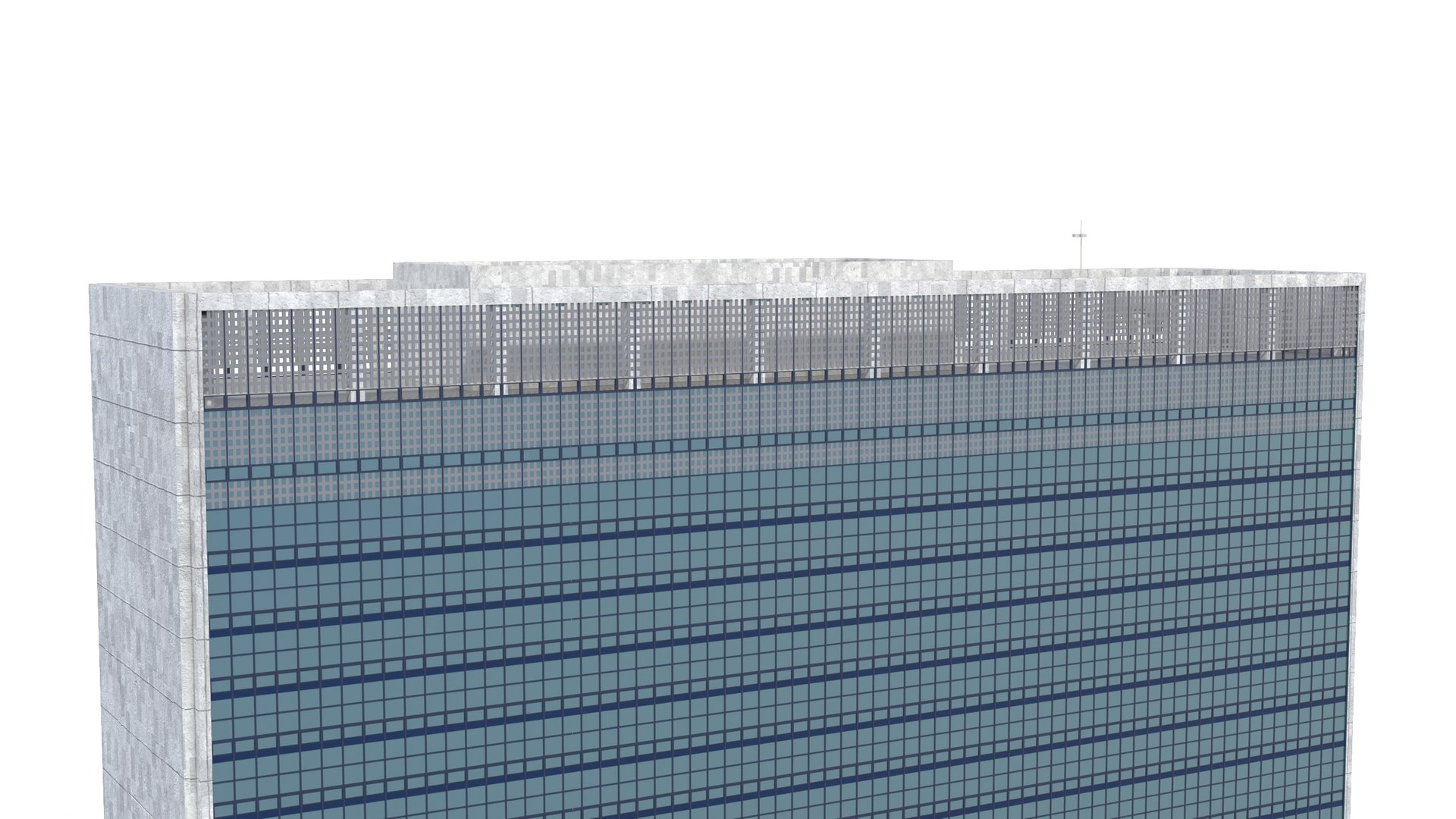 United Nations Secretariat Building Model - TurboSquid 2202972