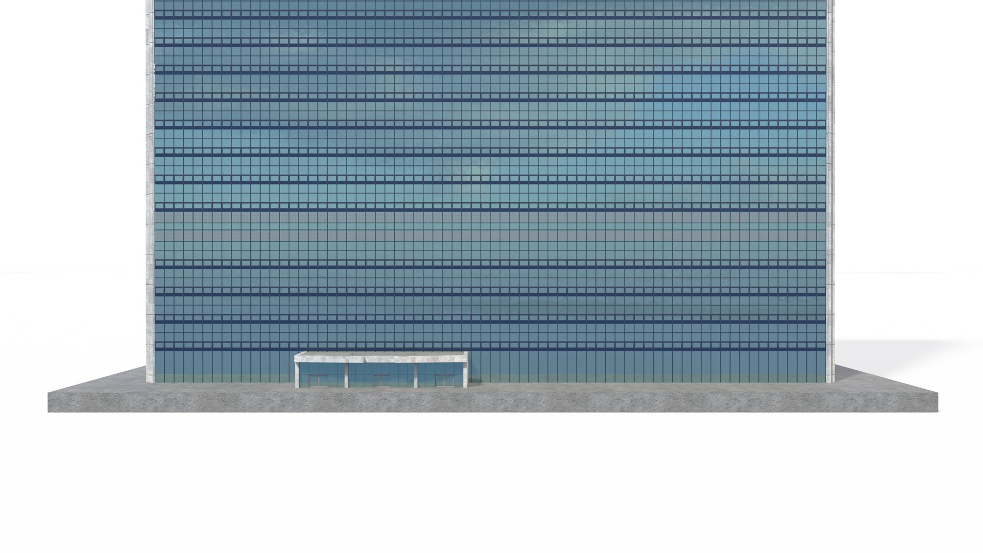 United Nations Secretariat Building Model - TurboSquid 2202972