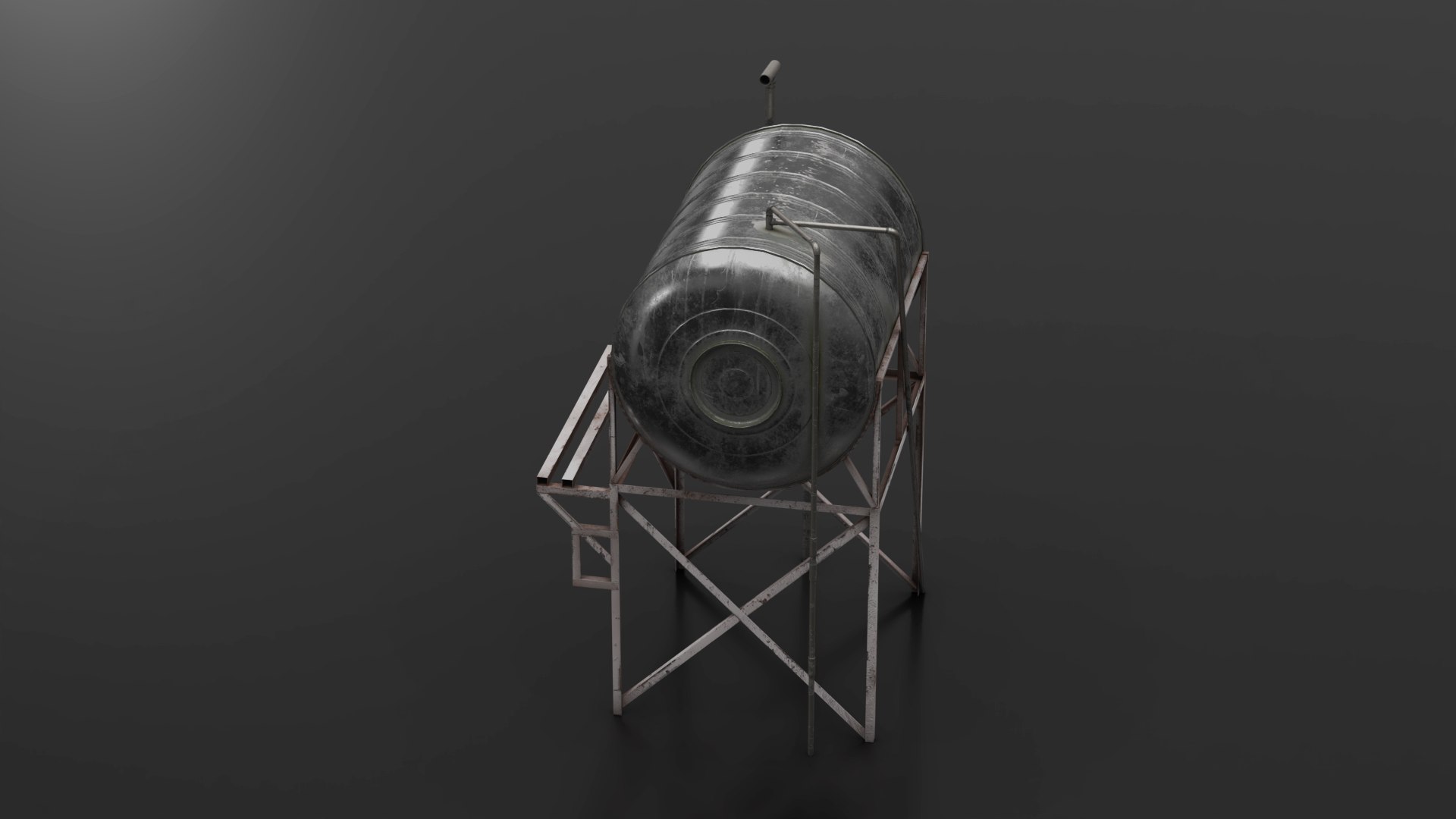 3D Water Tank 02 Model - TurboSquid 2165748