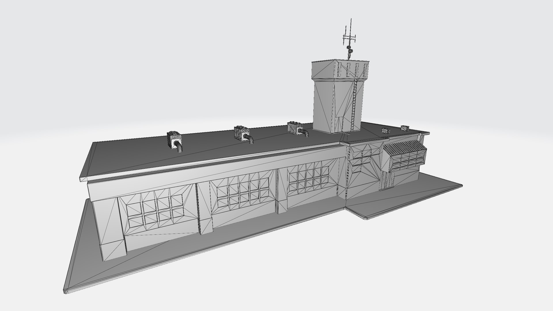 3D Fire Station - TurboSquid 2496927