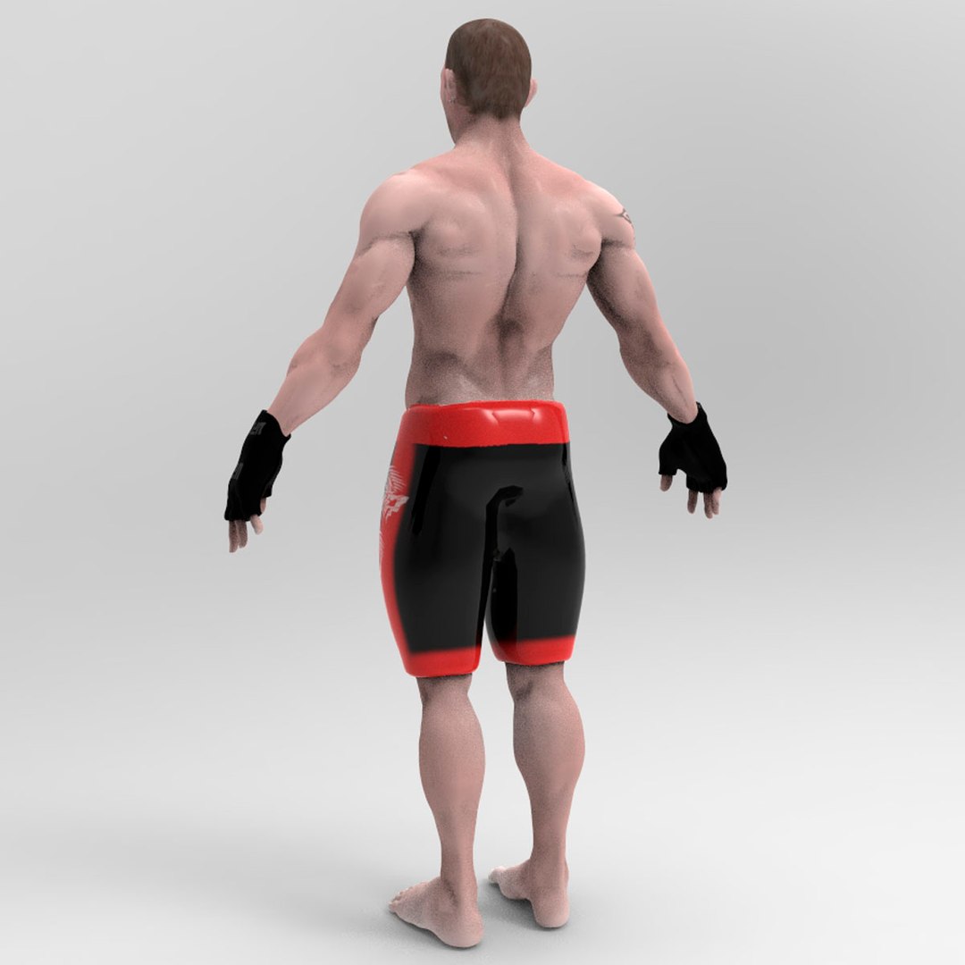 3D Ufc Fighting - TurboSquid 1241717