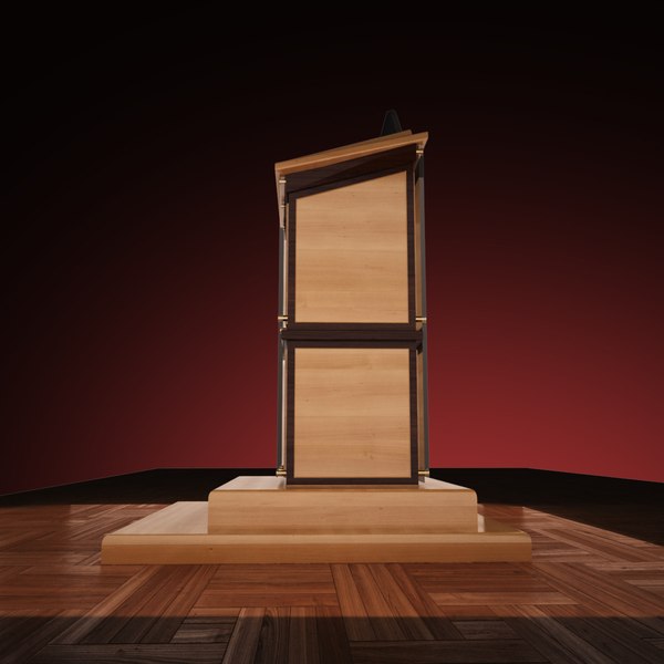 3d model podium