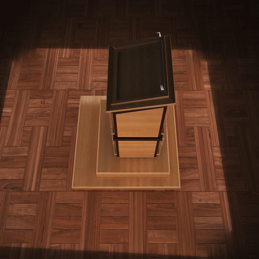 3d model podium