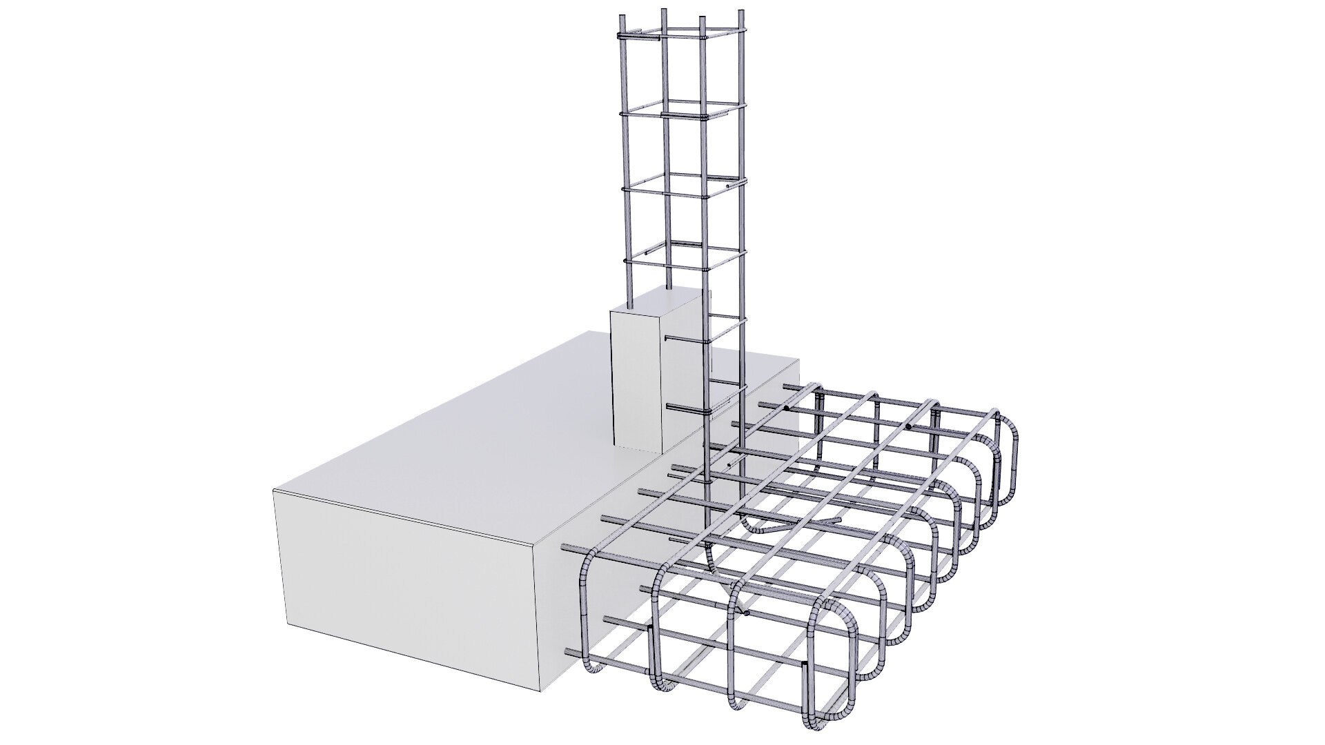3D Reinforced Concrete Column 7 - TurboSquid 2096964