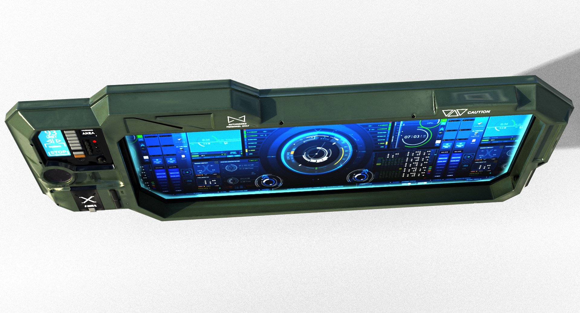 Sci-fi Monitor 3D Model - TurboSquid 1259964