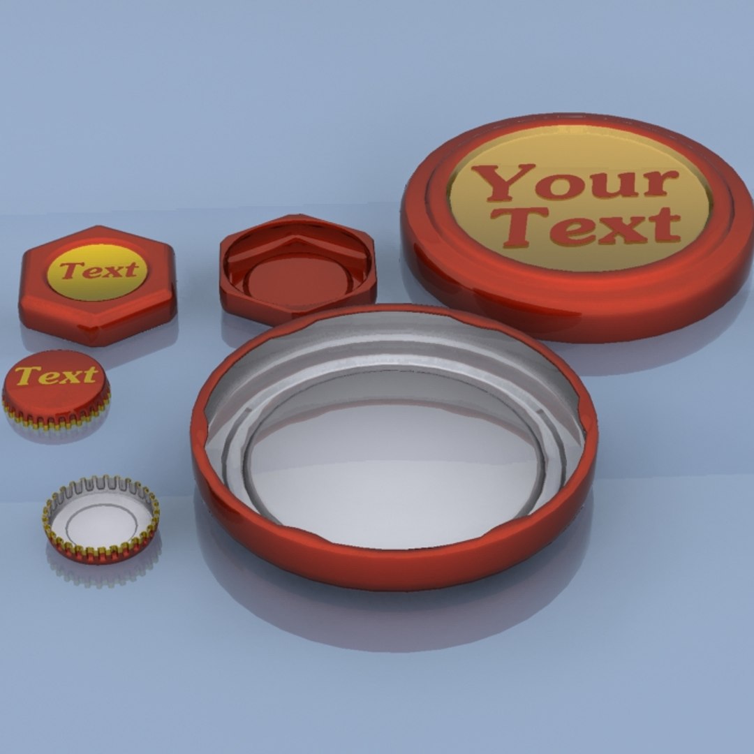 Metal Plugs 3d Model