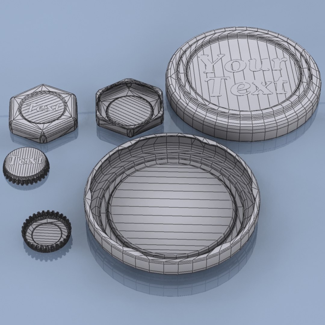 Metal Plugs 3d Model
