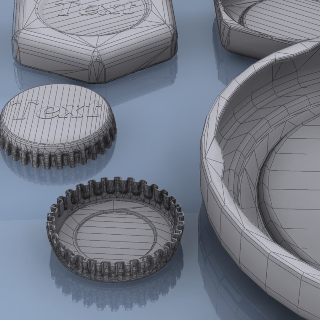 Metal Plugs 3d Model