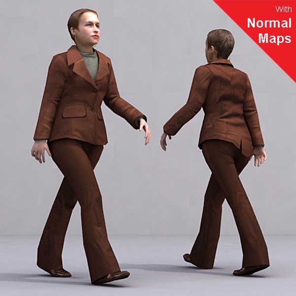 3d 3ds axyz human characters