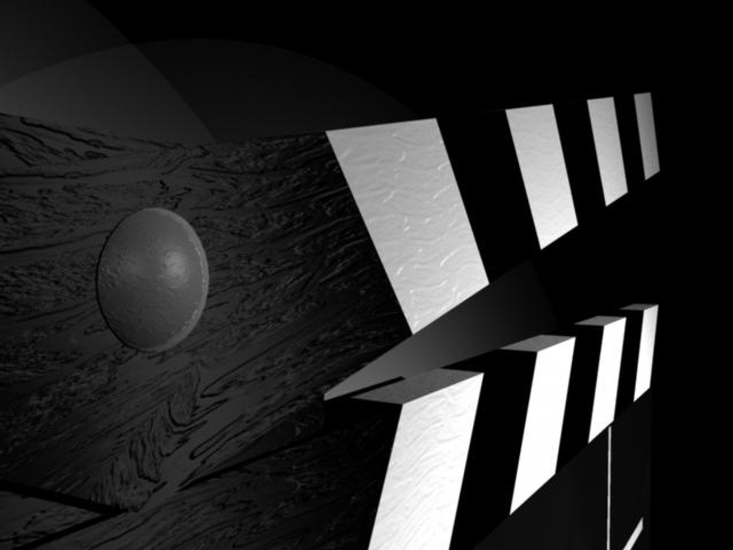Clapboard Clap Board 3d Model
