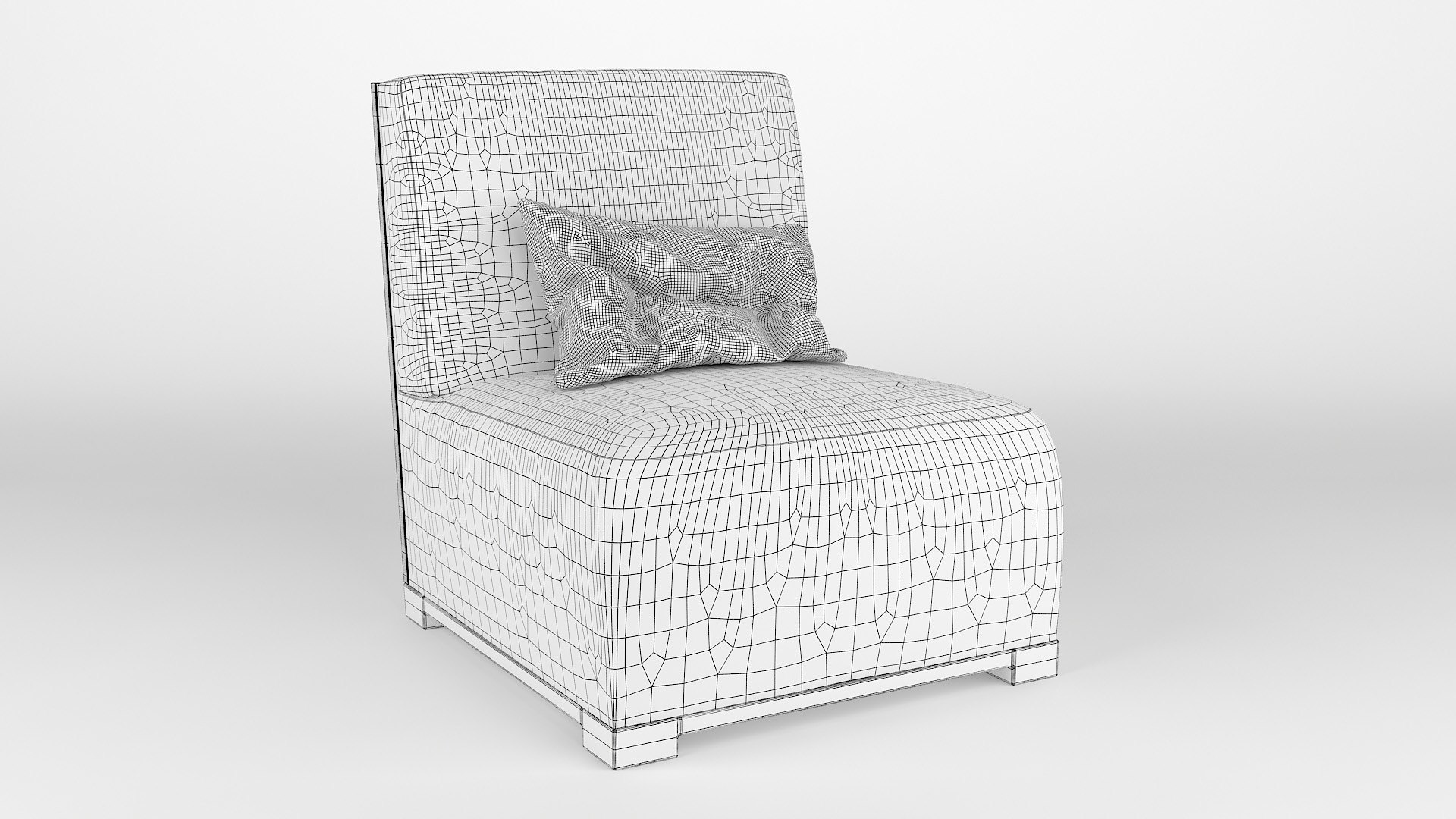 3D model lounge chair audrey - TurboSquid 1254817