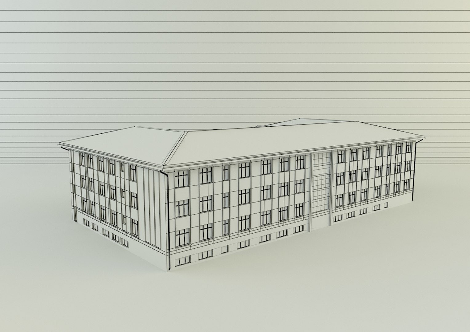 Model School 13 3D Model 3D - TurboSquid 2067788