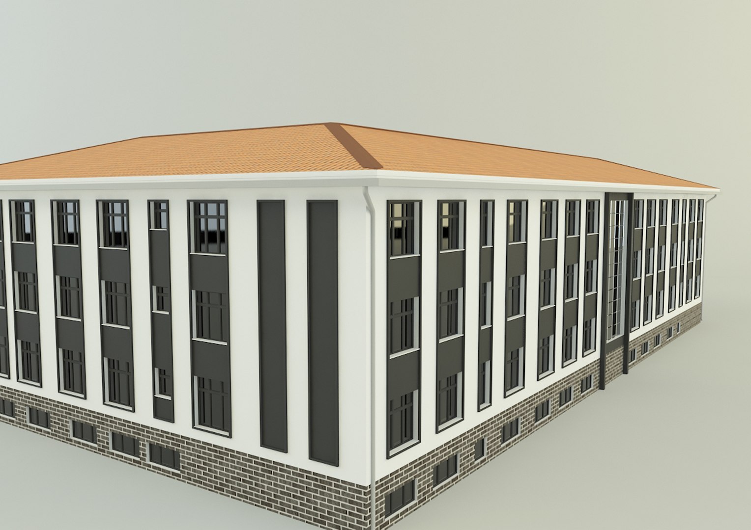 Model School 13 3D Model 3D - TurboSquid 2067788