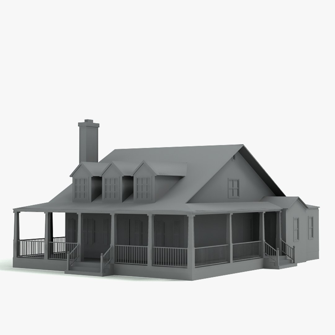 3d Farmhouse Building