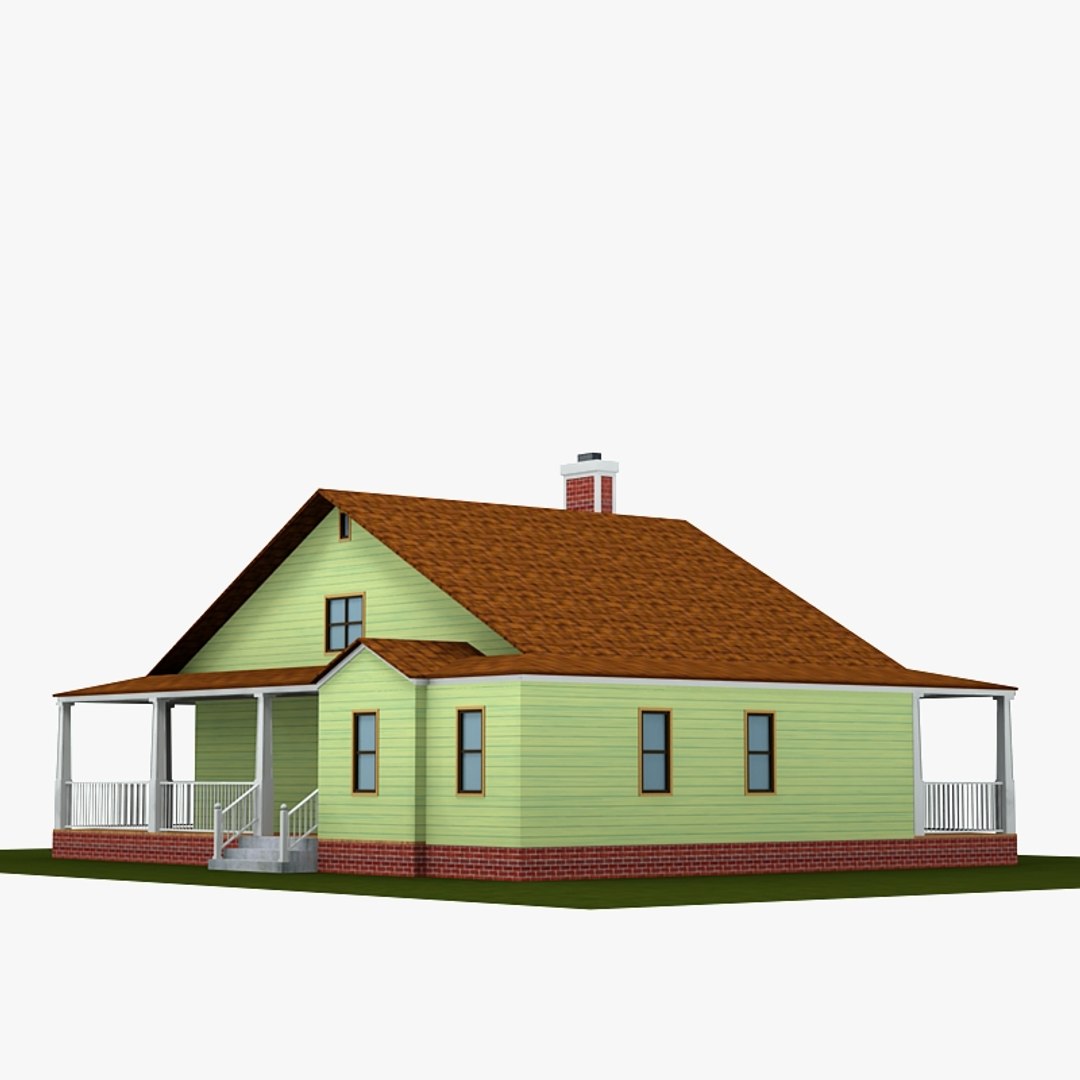 3d Farmhouse Building