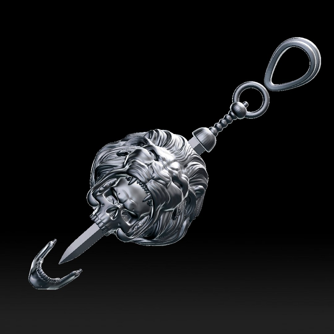3D Hercules Scull Pendant 3D Print Model - TurboSquid 1773944
