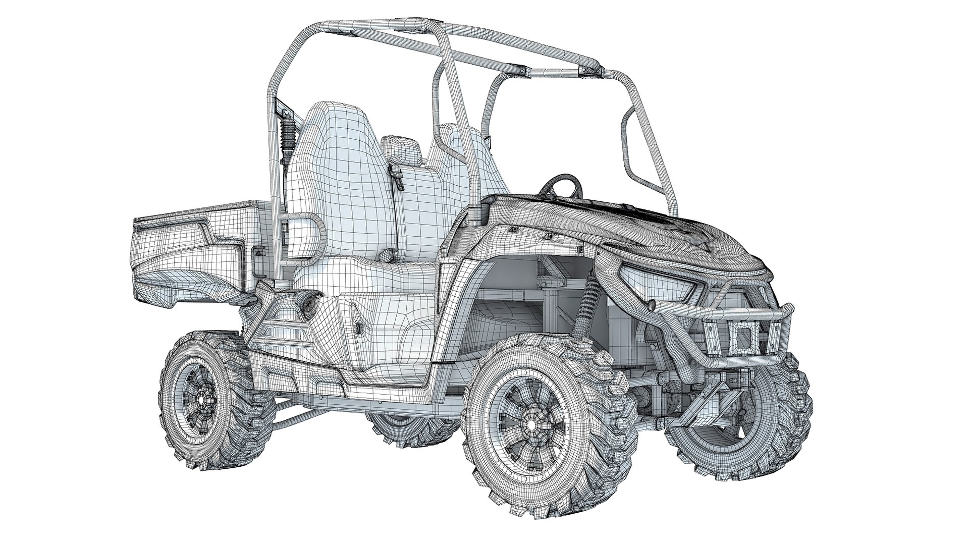 UTV Utility Vehicle Model - TurboSquid 1815855