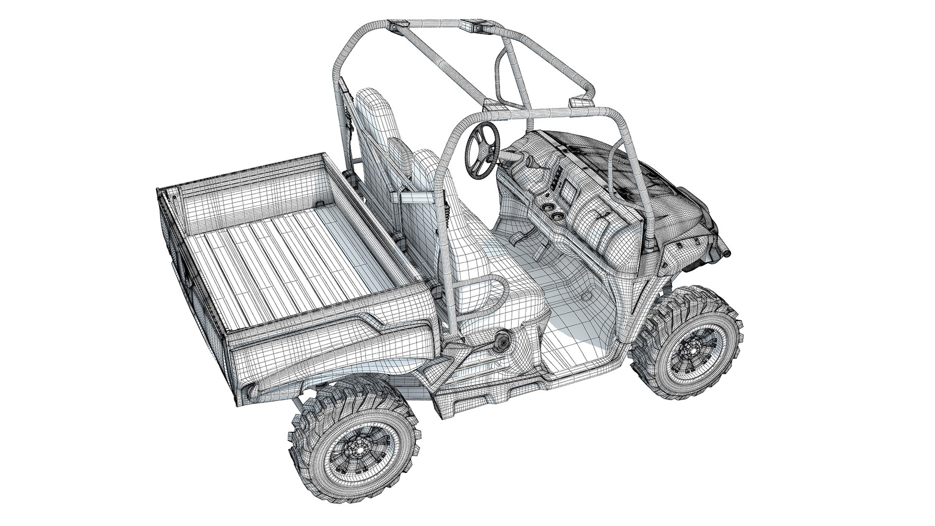 UTV Utility Vehicle Model - TurboSquid 1815855
