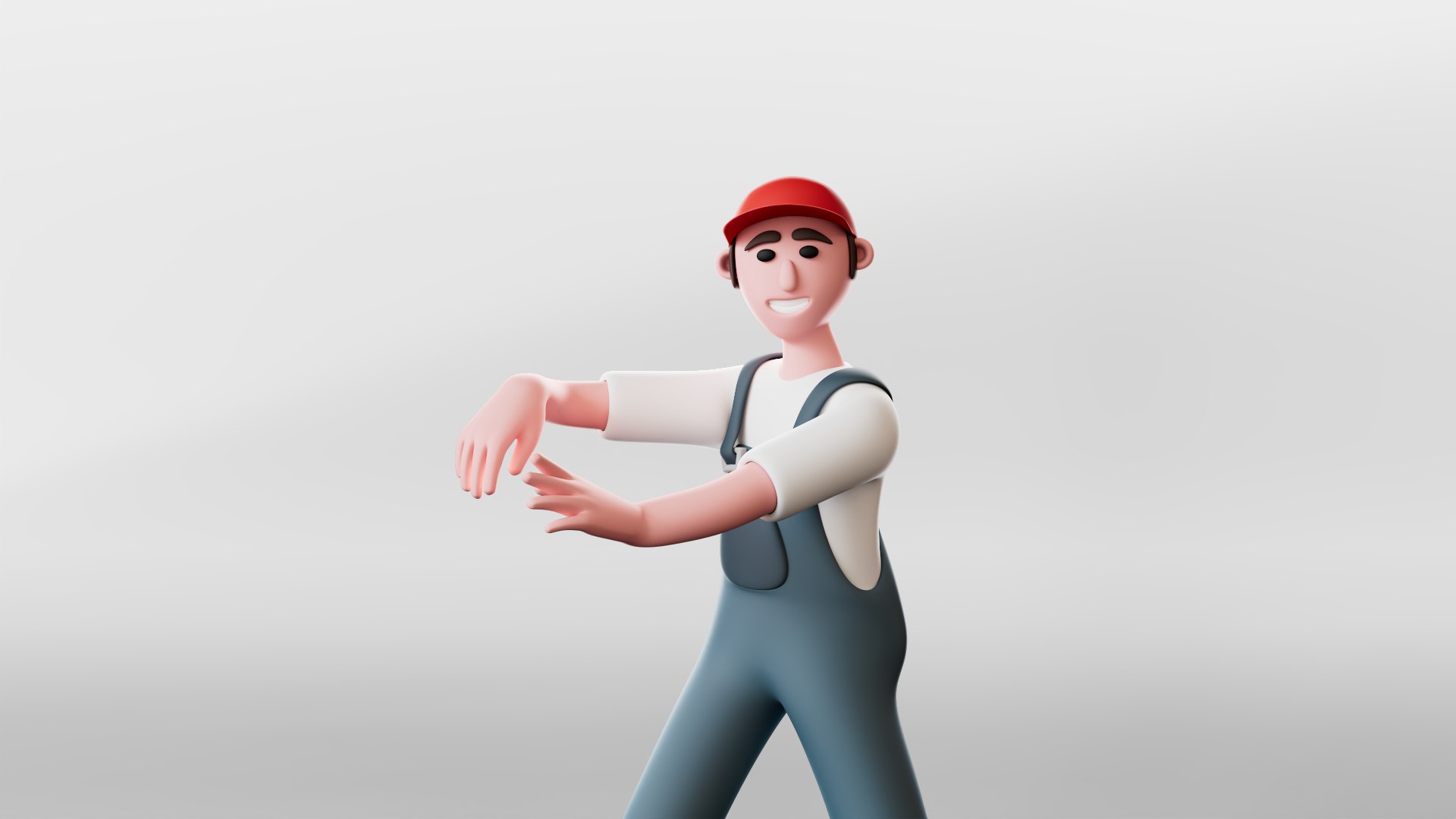 Workers - Rigged 3D Characters 12 Animations3D模型 - TurboSquid 2074540