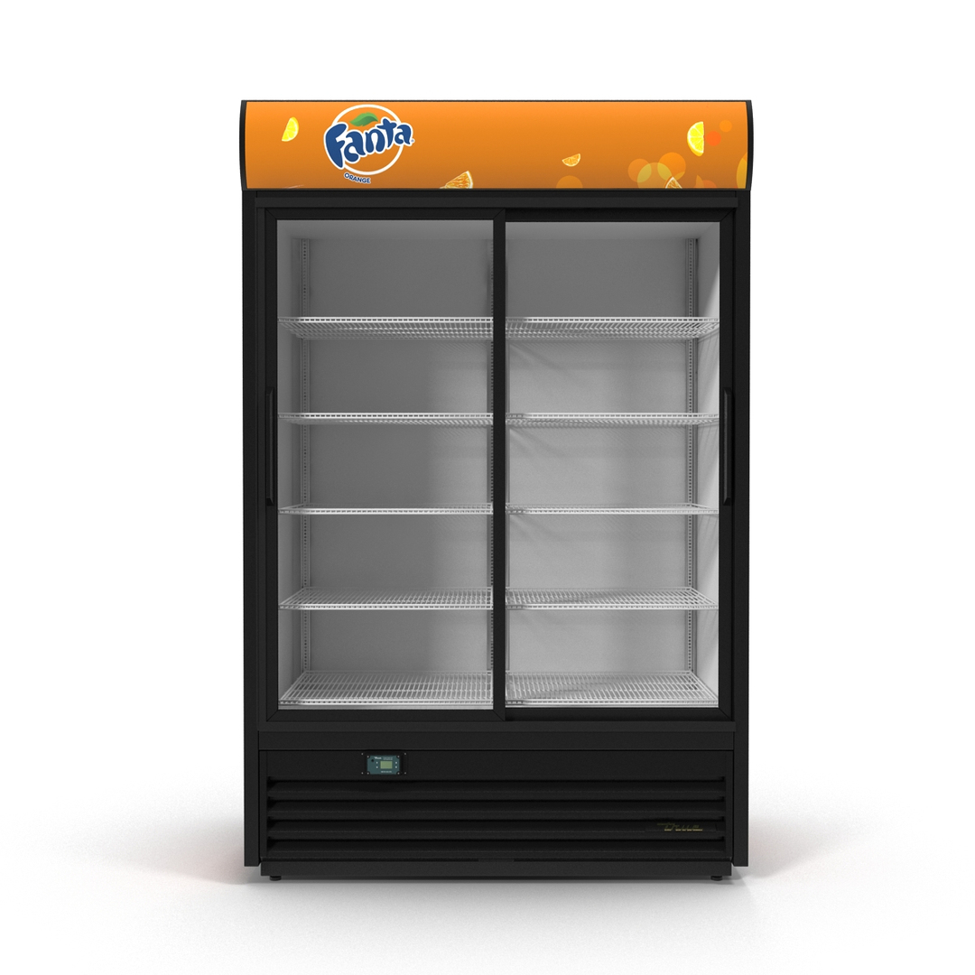 3d Fanta Double Door Display
