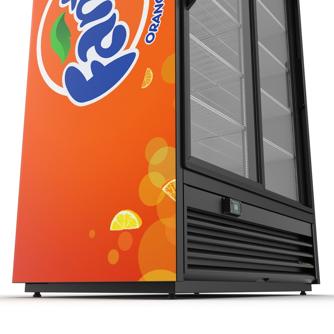 3d Fanta Double Door Display