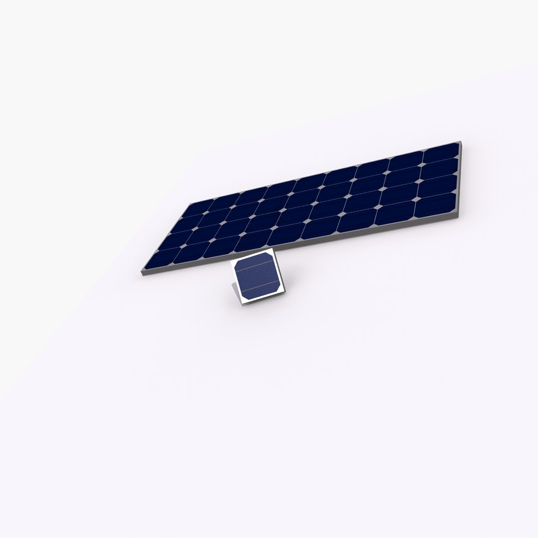 3d Solar Panel