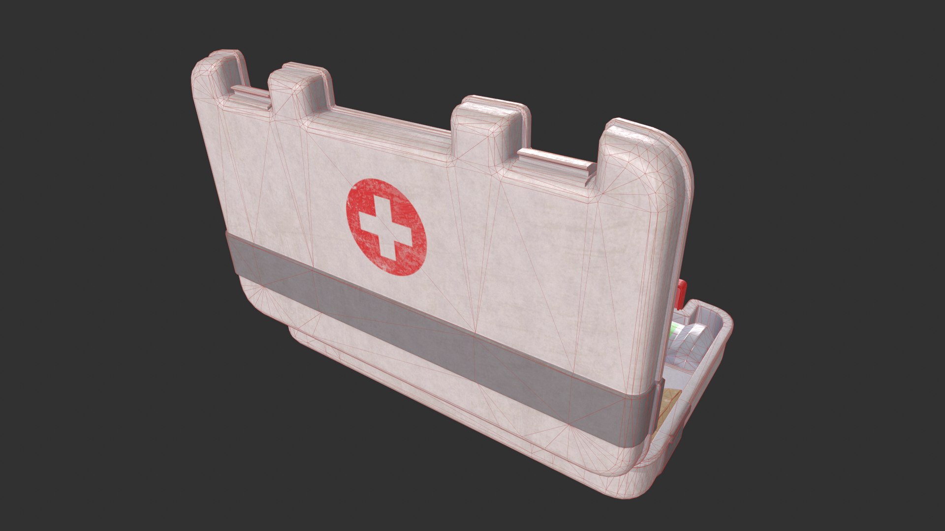 3D Medical First Aid Kit - TurboSquid 2101412