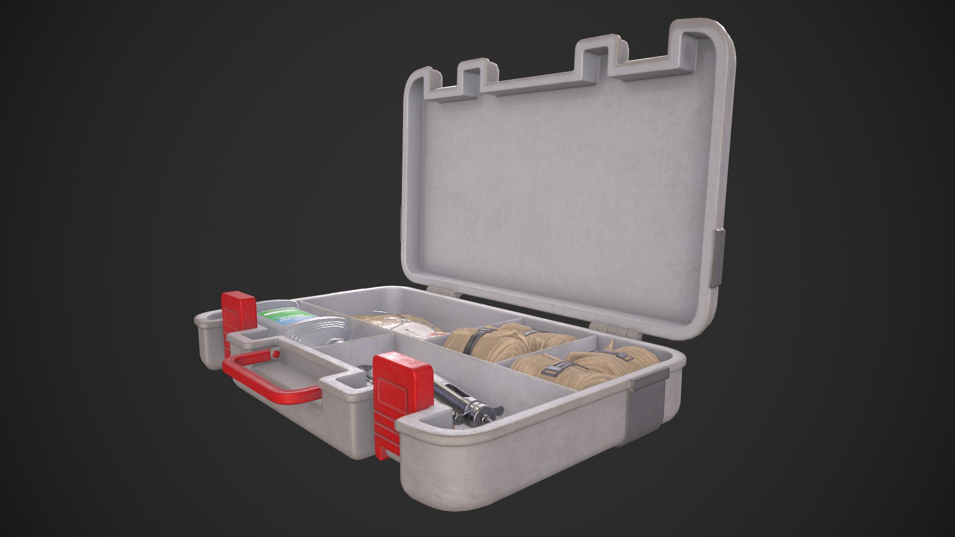 3D Medical First Aid Kit - TurboSquid 2101412