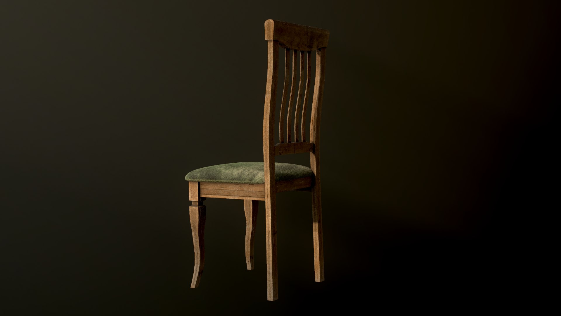 Games Old Dirty Chair 3D Model - TurboSquid 1633353