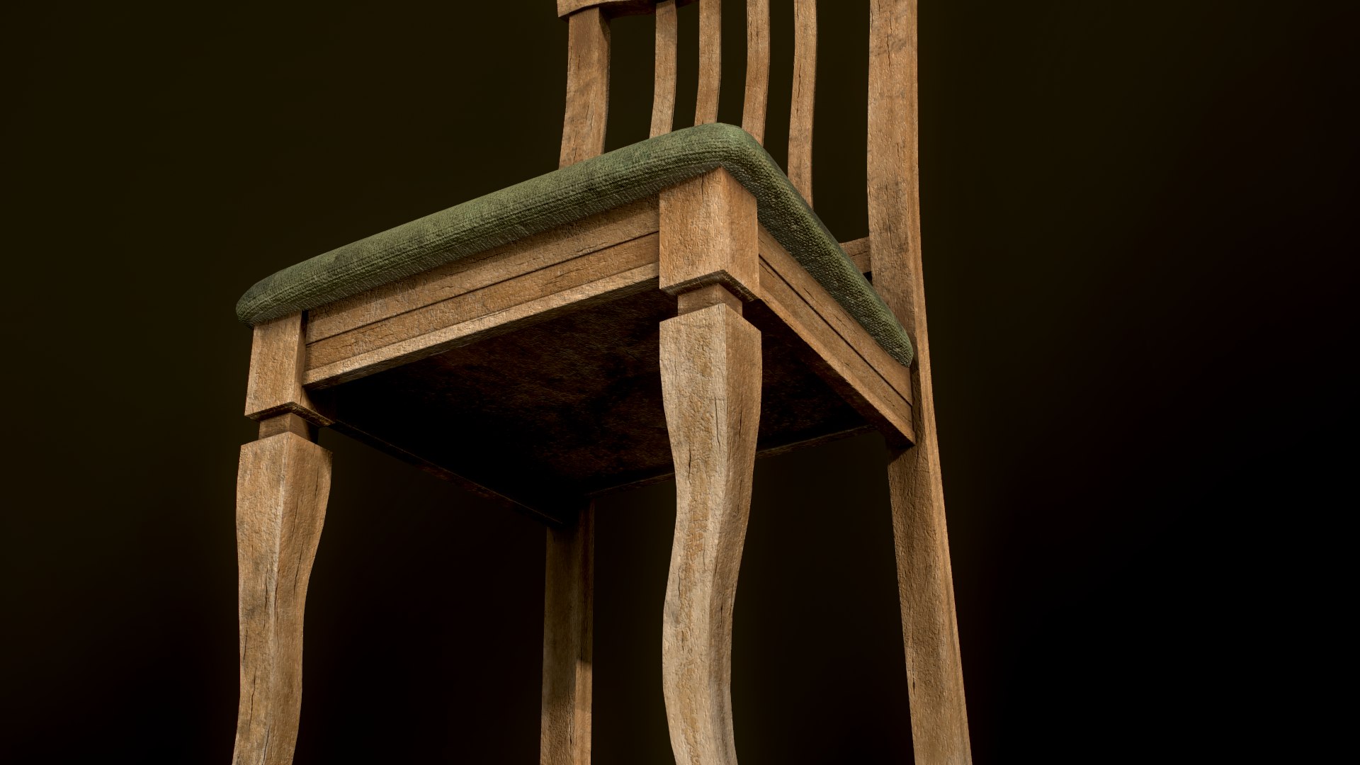 Games Old Dirty Chair 3D Model - TurboSquid 1633353