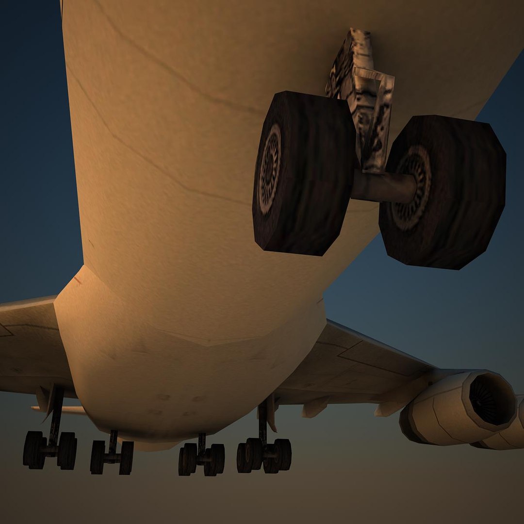 3d Boeing 747 Clx Aircraft