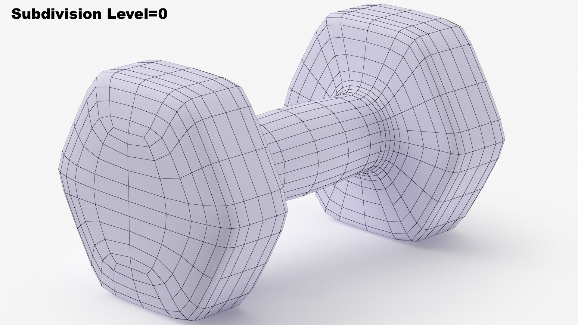 Dumbbell Set 01 3D Model - TurboSquid 2084456