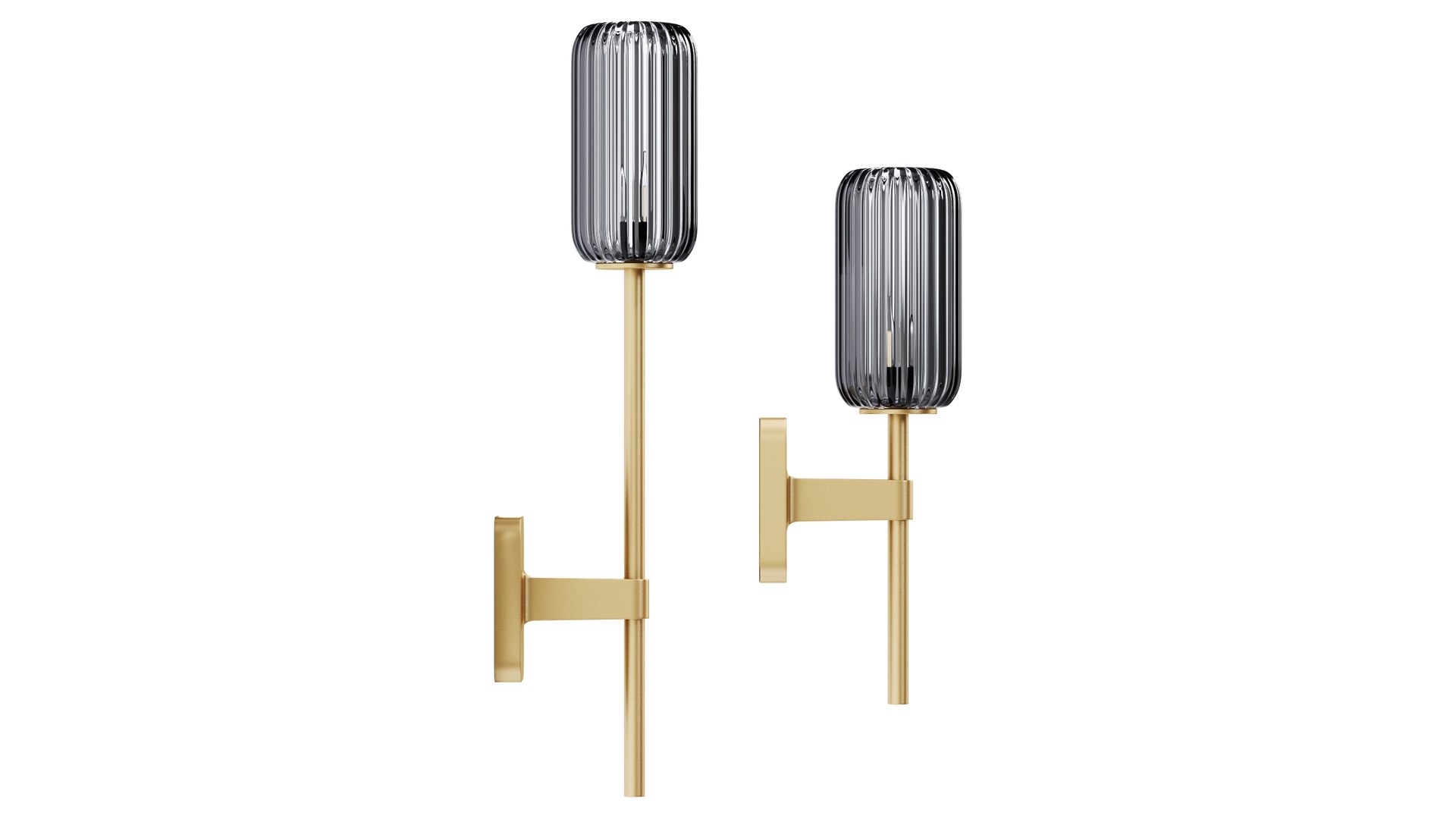 3D Astro Lighting Tacoma Single-single Grande Reed Ribbed Glass ...