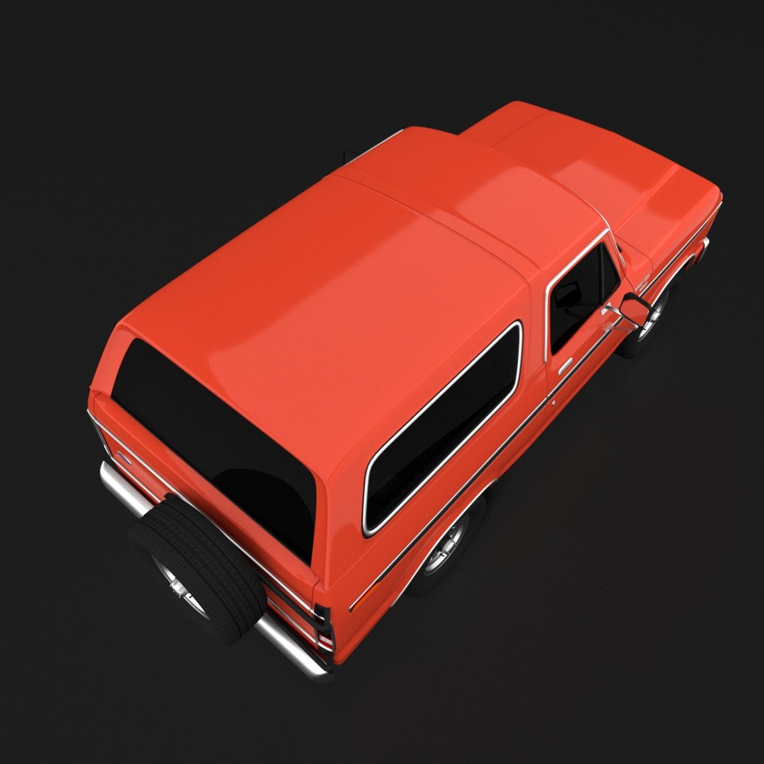 3D Ford Bronco Model - TurboSquid 2328822