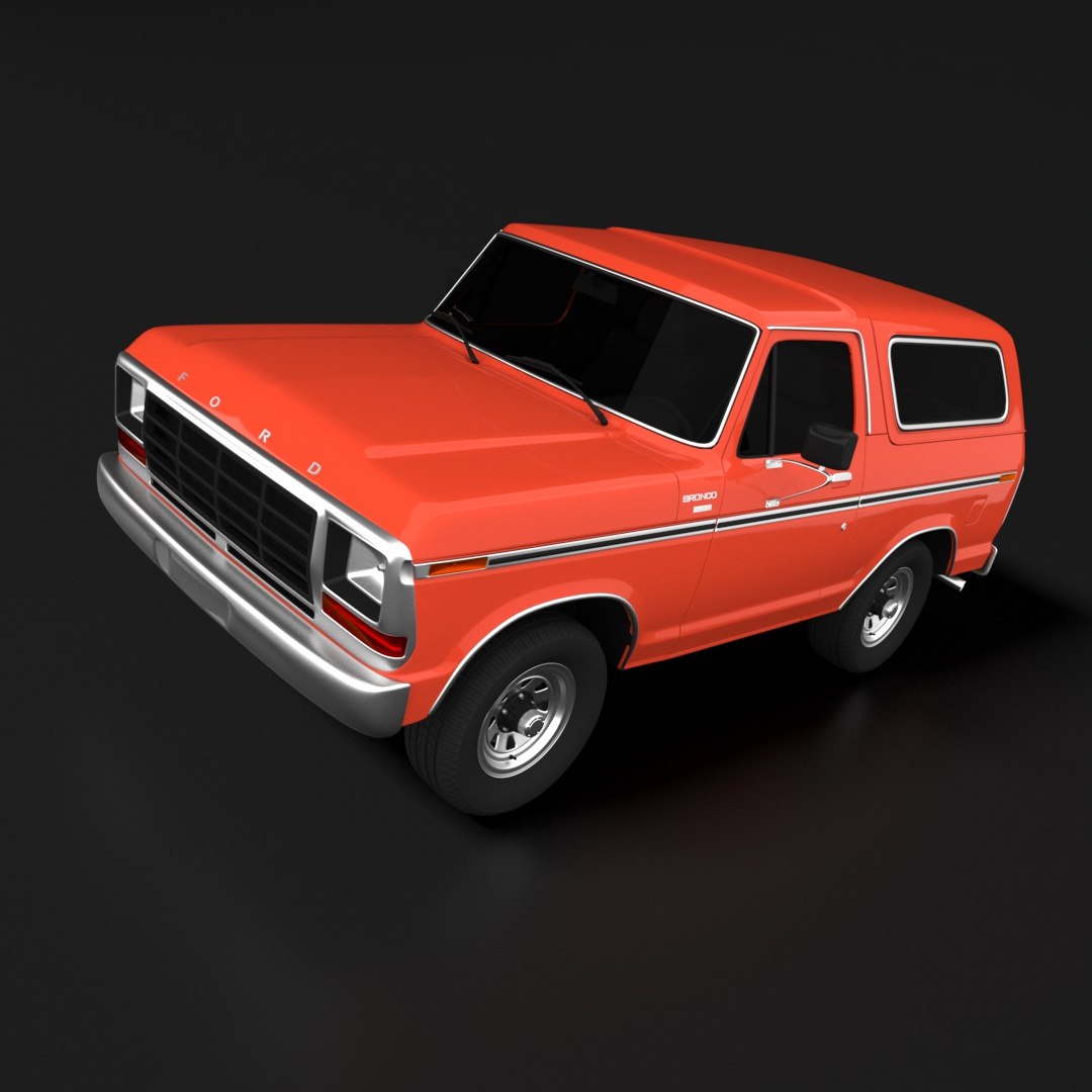 3D Ford Bronco Model - TurboSquid 2328822