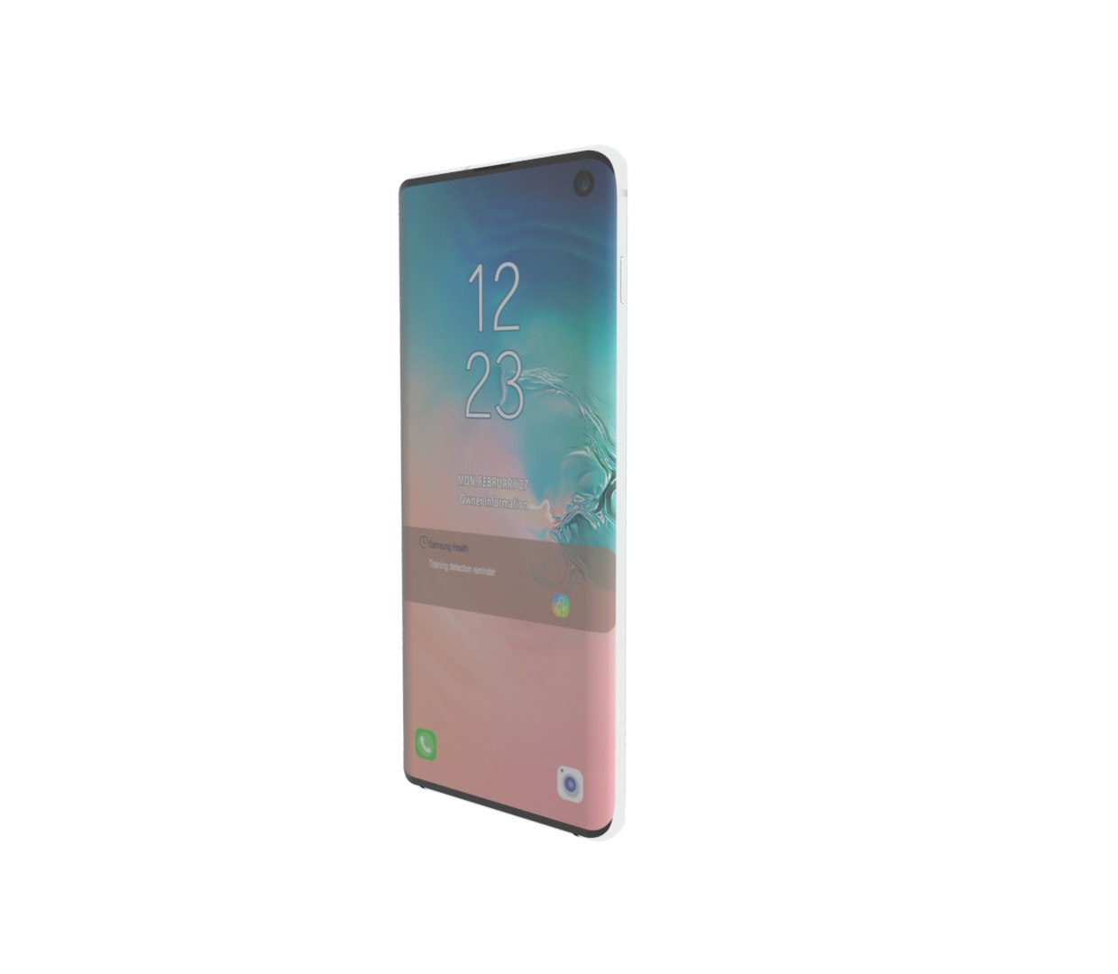 Samsung Galaxy S10 3D Model - TurboSquid 1394405