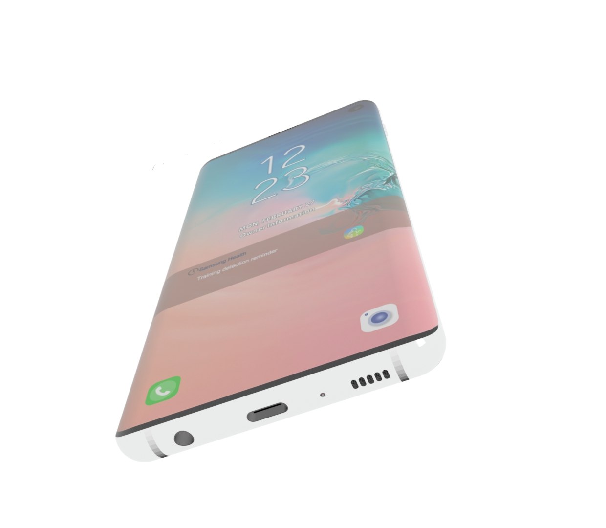 Samsung Galaxy S10 3D Model - TurboSquid 1394405