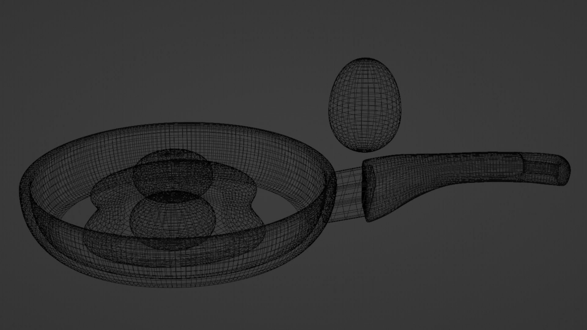 Emoji Egg And Frying Egg 001 3D Model - TurboSquid 2258559