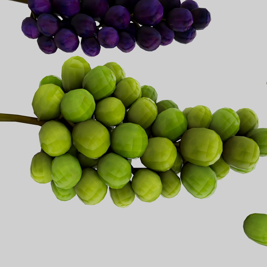 Grape Model - TurboSquid 2319149