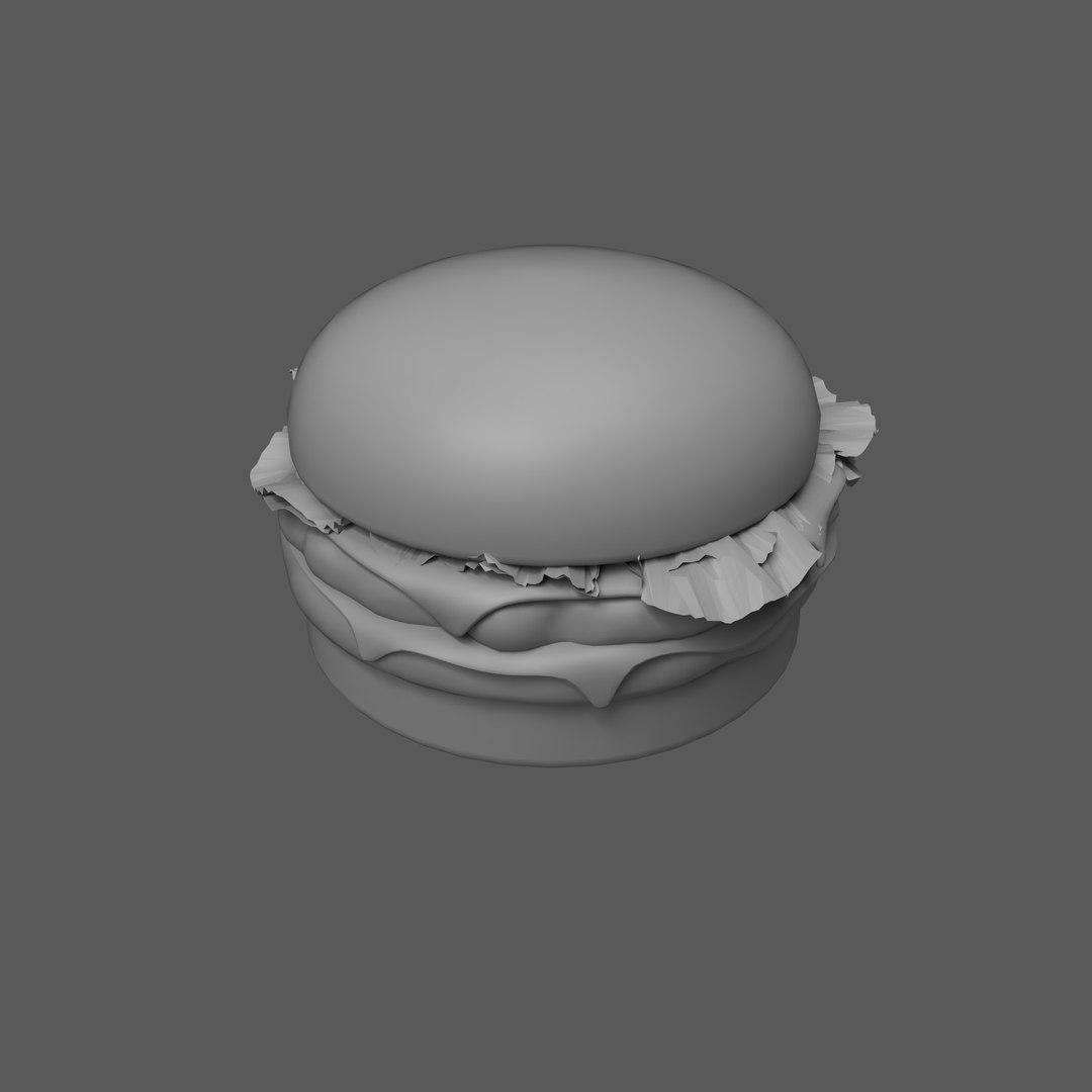 Hamburger 3D Model - TurboSquid 1941112