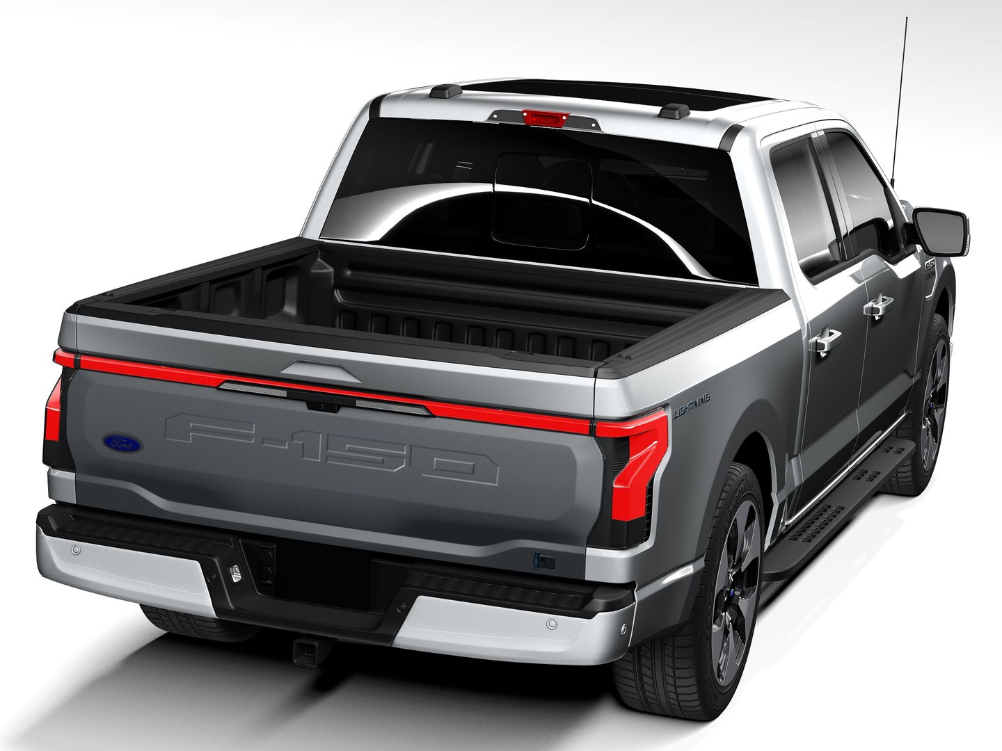 3D Ford F-150 Lightning 2022 - TurboSquid 2222212