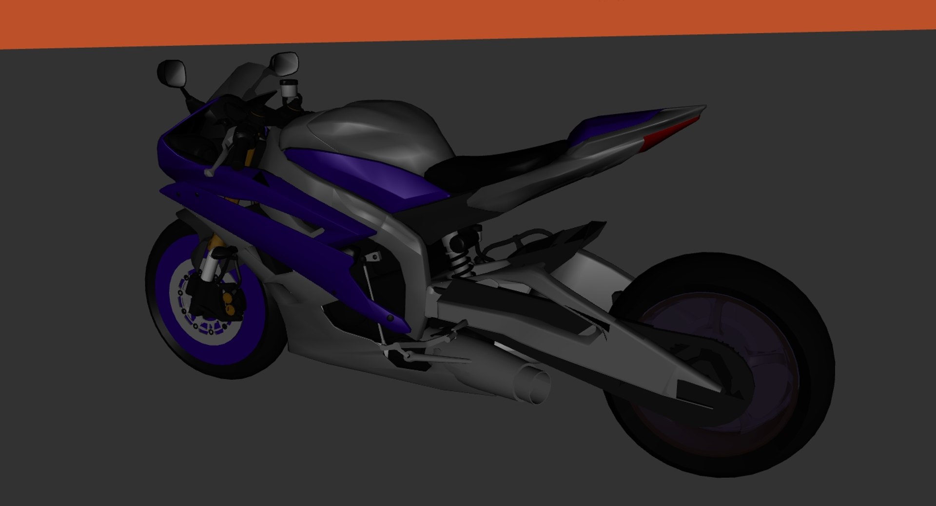 Vehicles yamaha grt yzf r6 model - TurboSquid 1282053