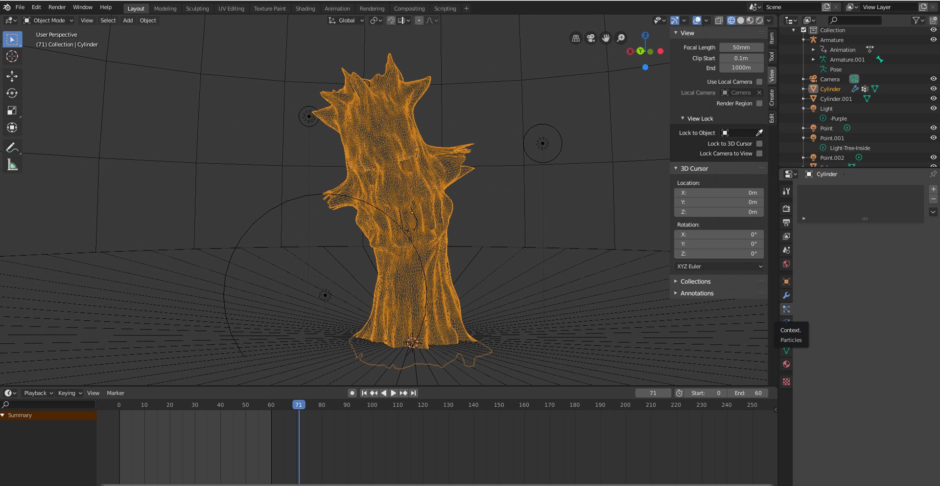 3D Model Cartoonish Tree - TurboSquid 1471626