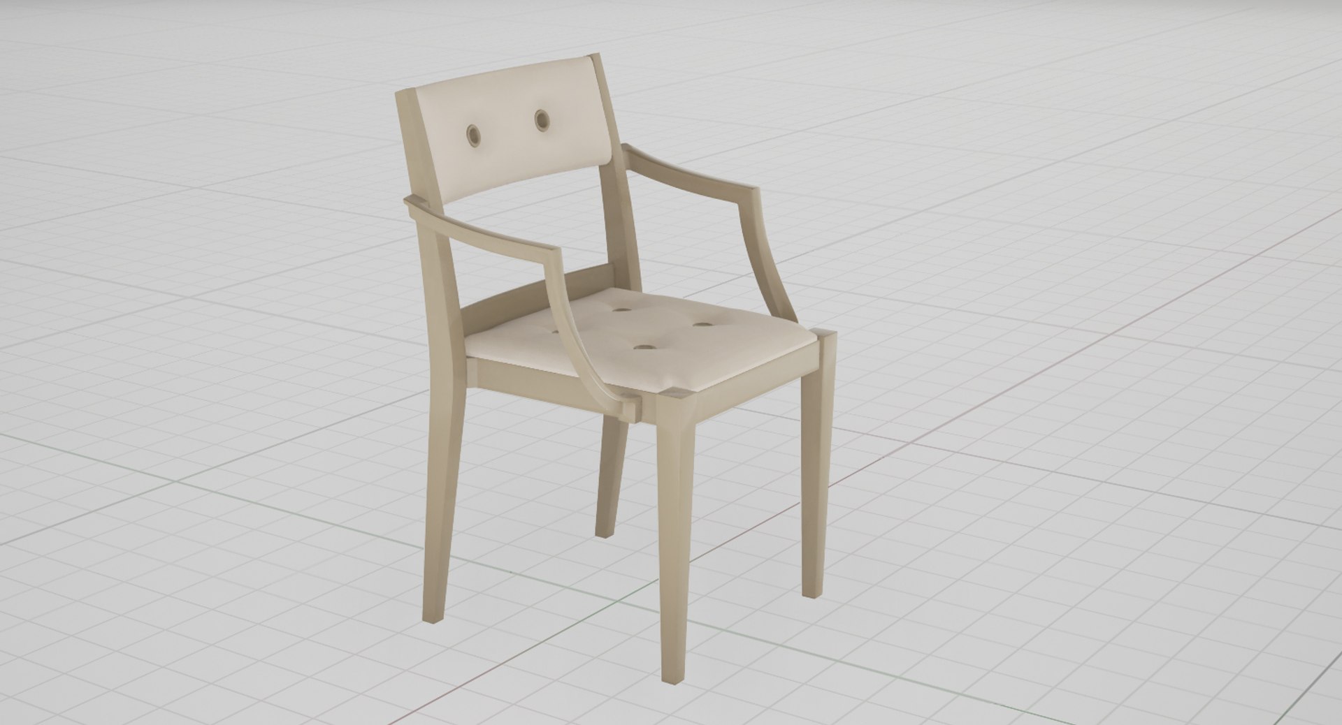 3d Unreal Dedon Play Chair