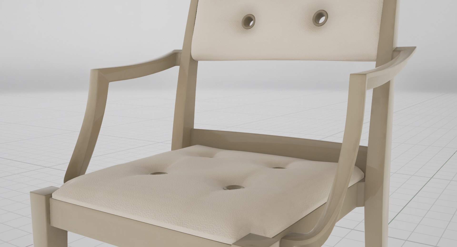 3d Unreal Dedon Play Chair